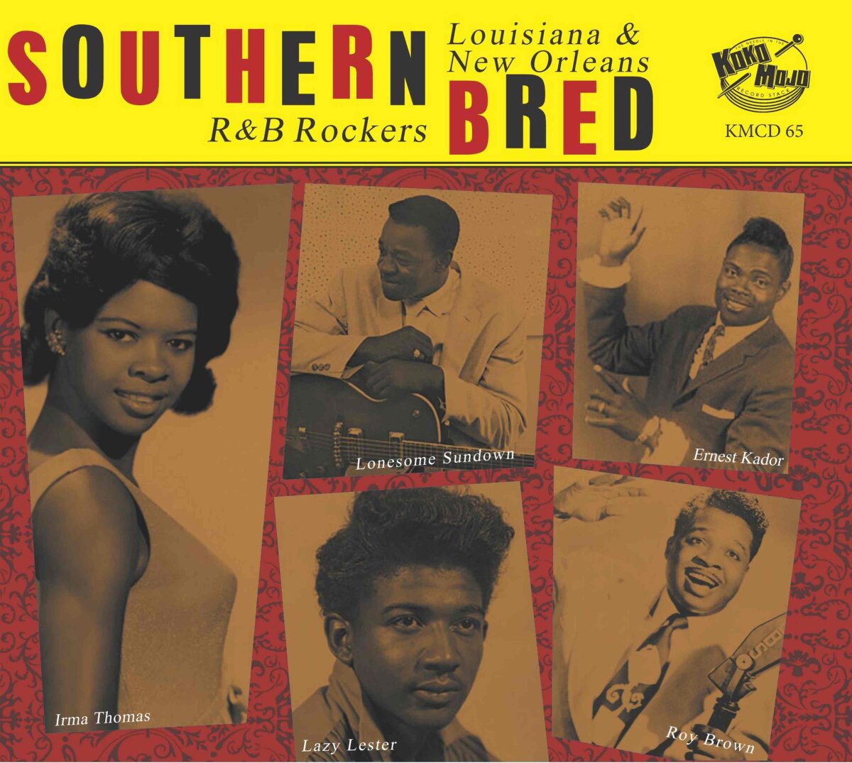 Southern Bred 15 Louisiana New Orleans R&B Rockers, 14,28